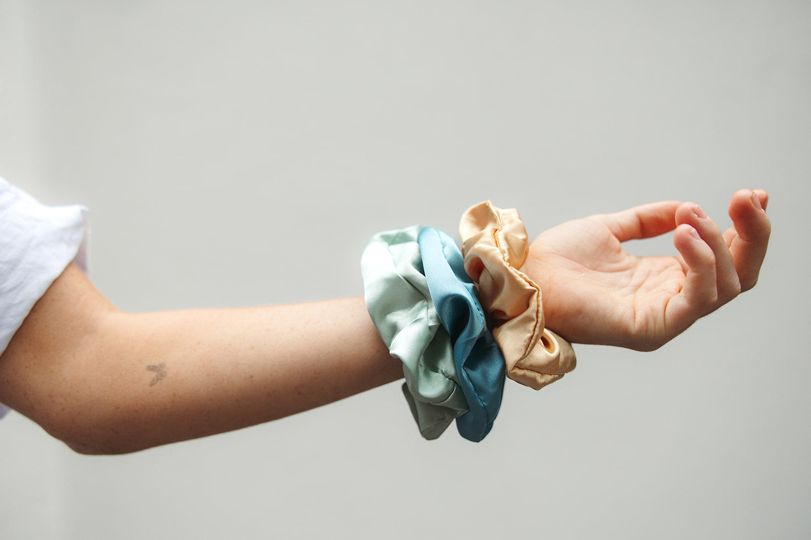 Solid Scrunchies – Not I But We